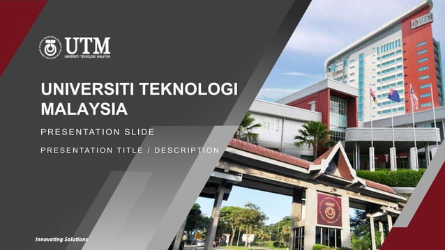 UTM PPT Professional Template latest.pptx | Auto Type | Automotive