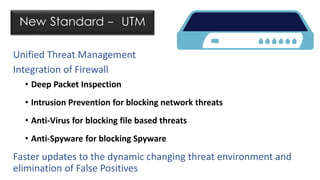 UTM (unified threat management) | PPTX