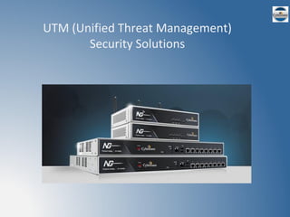 Utm (unified threat management) security solutions | PPT