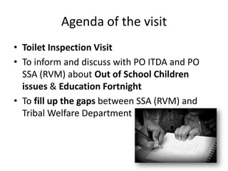 ITDA Utnoor visit | PPTX