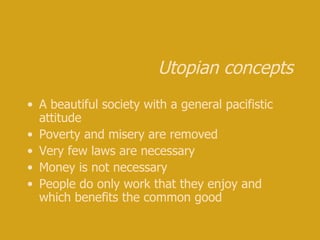 Utopia dystopia | PPT