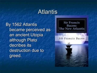 Utopia in myth and literature | PPT