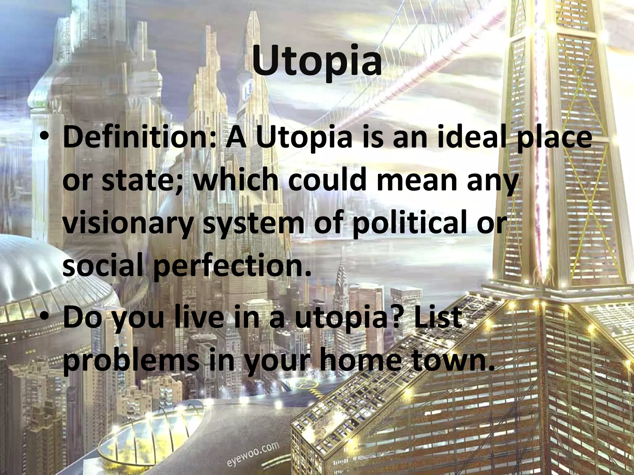 Utopian Unit | PPT