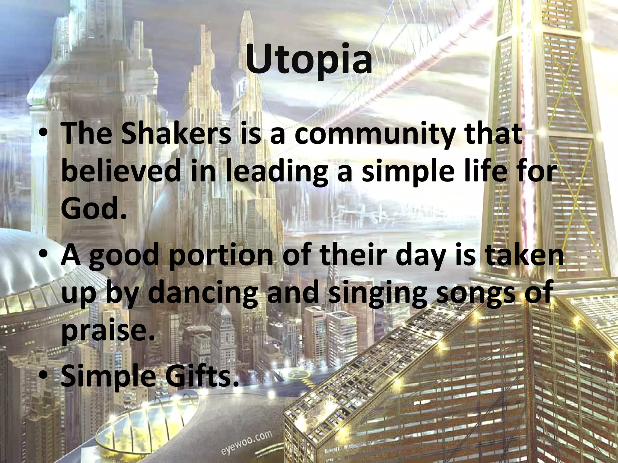 Utopian Unit | PPT