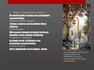 Utopia y distopia | PPTX