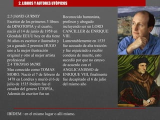 Utopia y distopia | PPTX