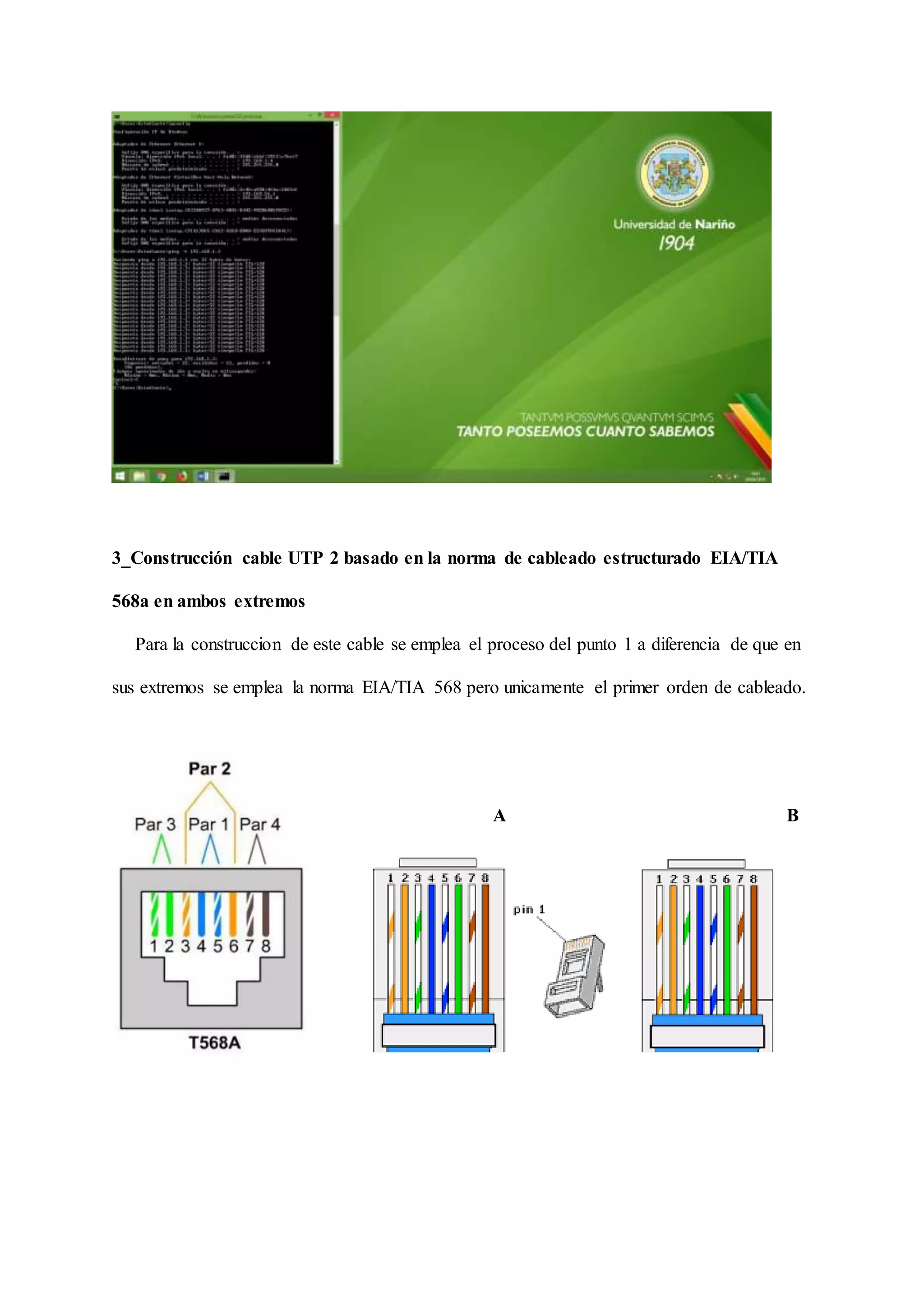 conexión utp cable trenzado | PDF