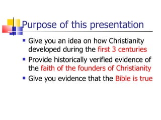 Utpl History Of Christianity | PPT