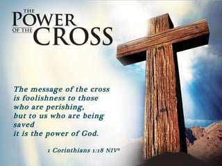 Utpl Power Of The Cross | PPT