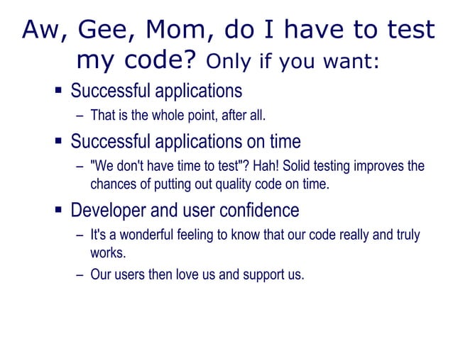 Utplsql Unit Testing For Oracle Pl Sql Ppt Free Download