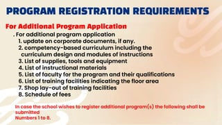 UTPRAS Program Registration and Certification System | PPTX