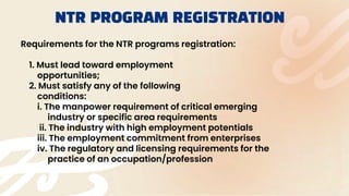 UTPRAS Program Registration and Certification System | PPTX
