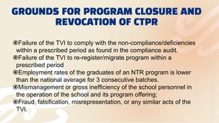 UTPRAS Program Registration and Certification System | PPTX