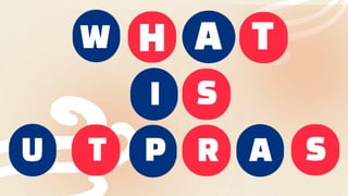 UTPRAS Program Registration and Certification System | PPT