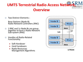 Utran evolution to all ip by me | PPTX