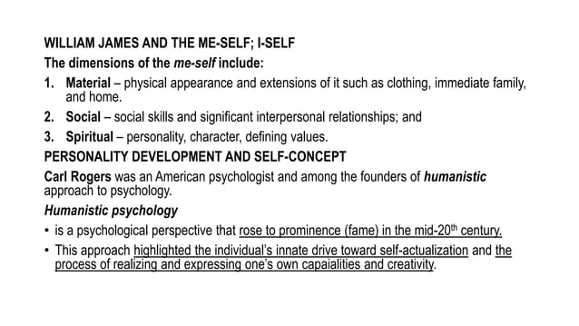 UTS.THE-PSYCHOLOGICAL-PERSPECTIVE-OF-THE-SELF.pptx | Family and ...