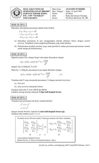 Uts anum-genap-2006-2007 | PDF