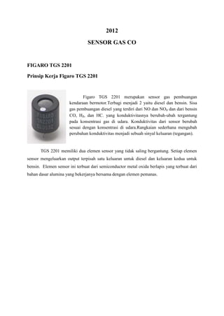 Uts2012 sensor-gas-co2 | PDF