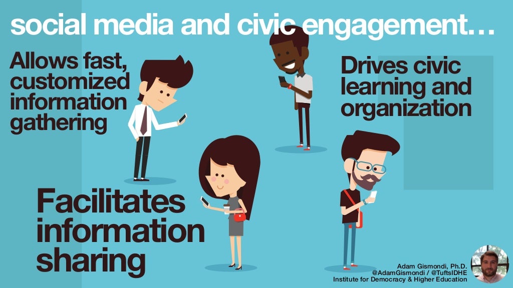 social media and civic engagement…