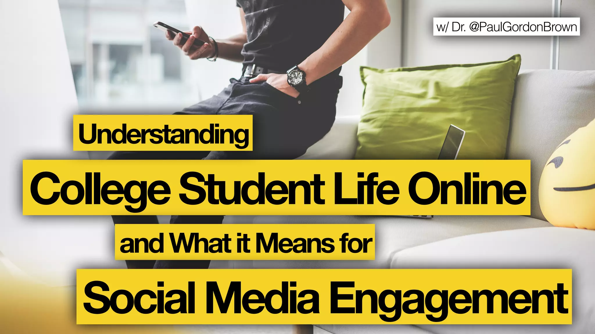 Understanding College Student Life Online and What it Means for Social ...