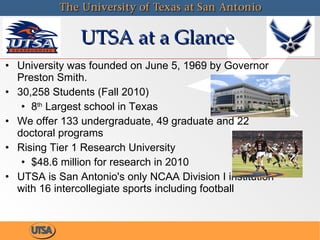 UTSA AFROTC Recruiting PowerPoint | PPT