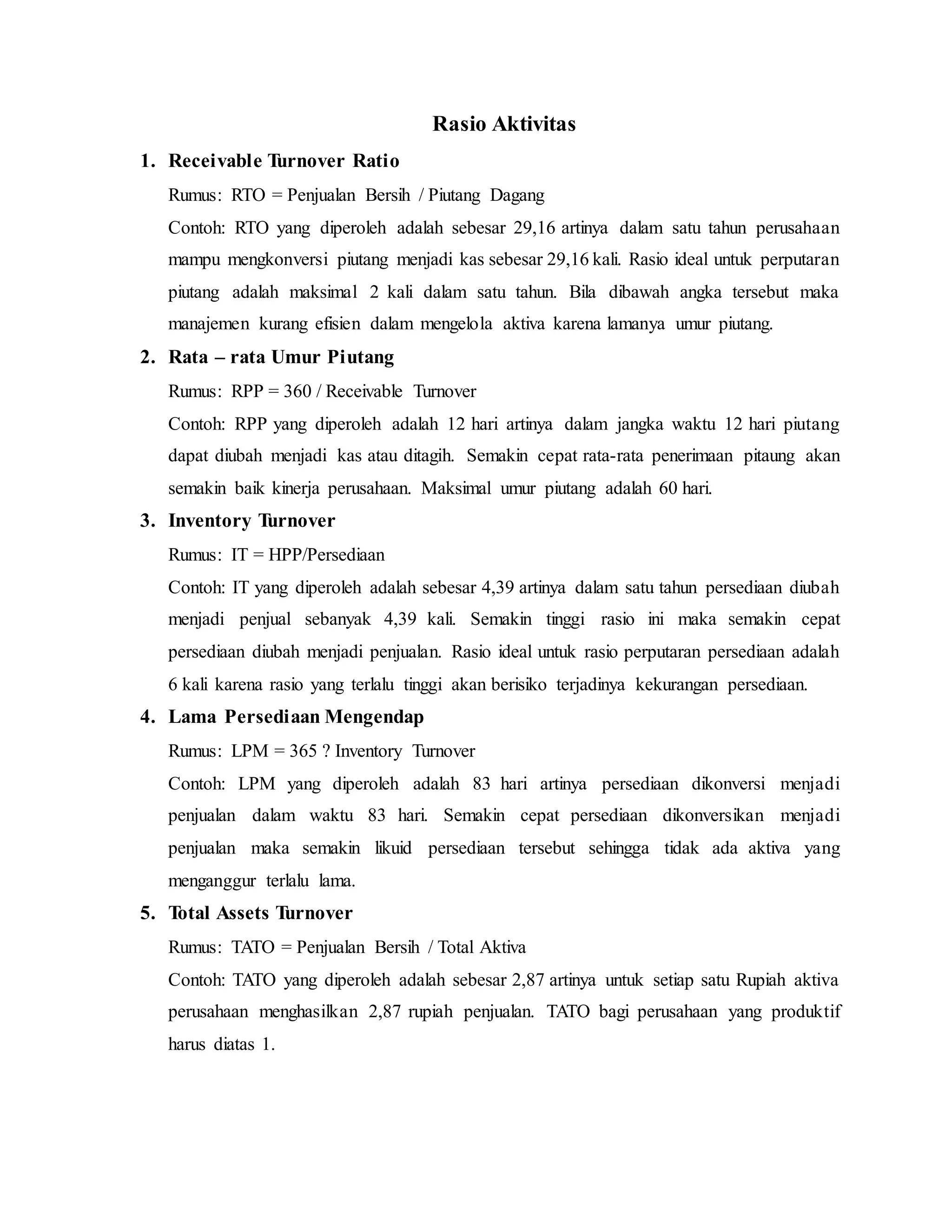 Analisis Laporan Keuangan PT. Harum Energy Tbk. | DOCX