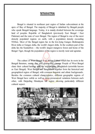 Bengal and Bengali culture | DOCX