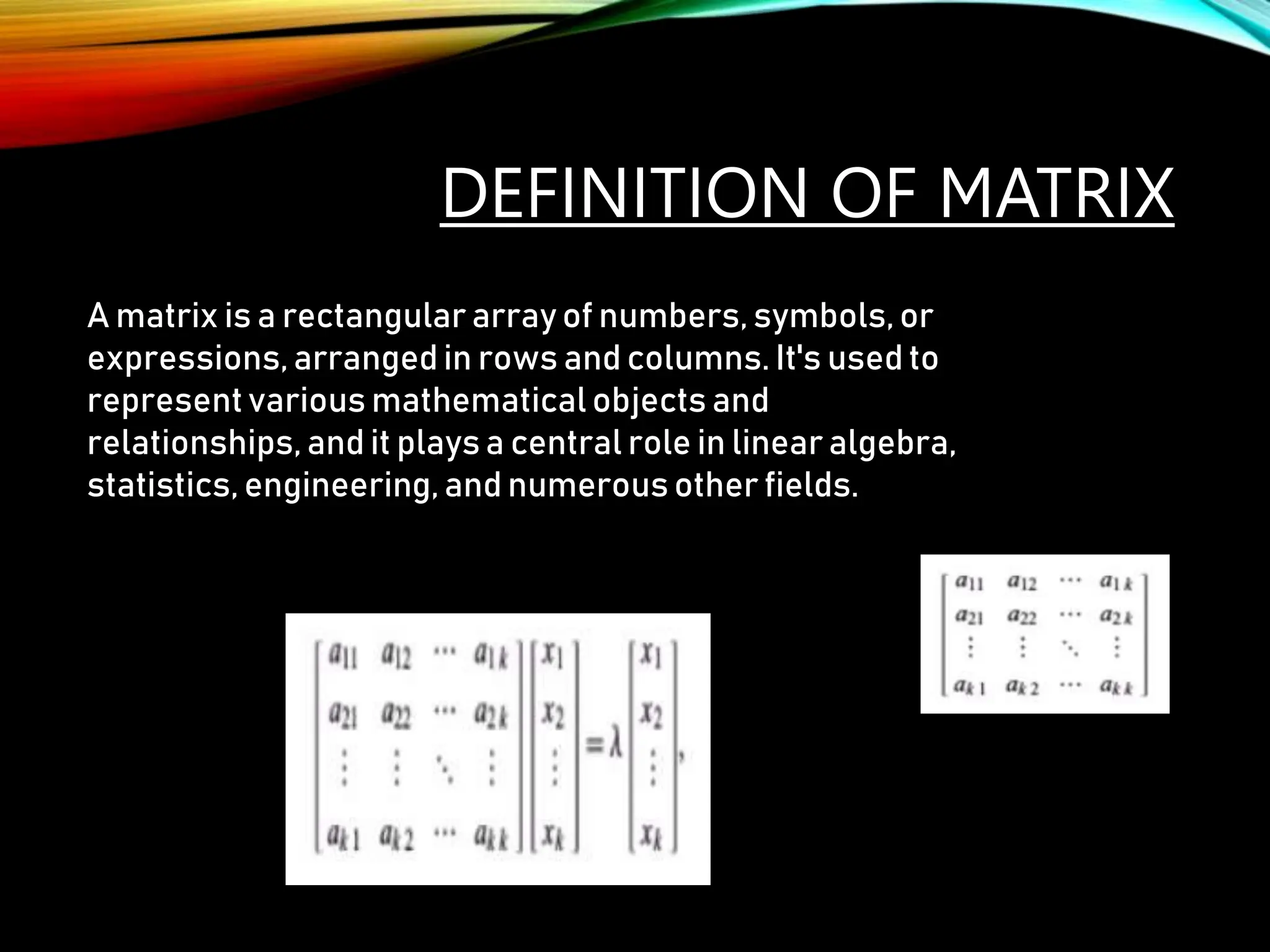 Eigen values and Eigen vectors ppt world | PPT