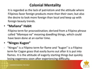 Understanding the Self Chapter 2 - Lesson 5 | PPTX