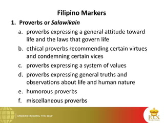 Understanding the Self Chapter 2 - Lesson 5 | PPTX