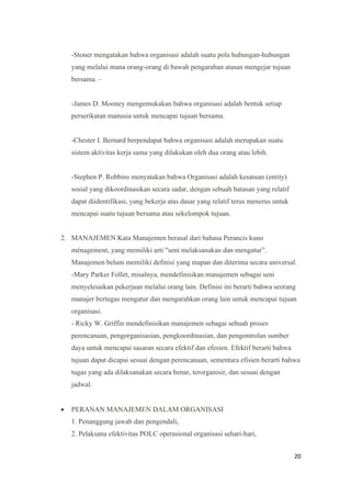 Uts dasar dasar manajemen dinda maelani oktapiandi-l1_c021091 | PDF
