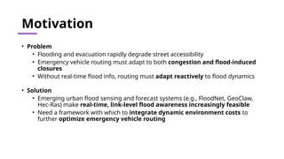 Coupled Hazard-Mobility Framework for Optimizing Emergency Vehicle ...