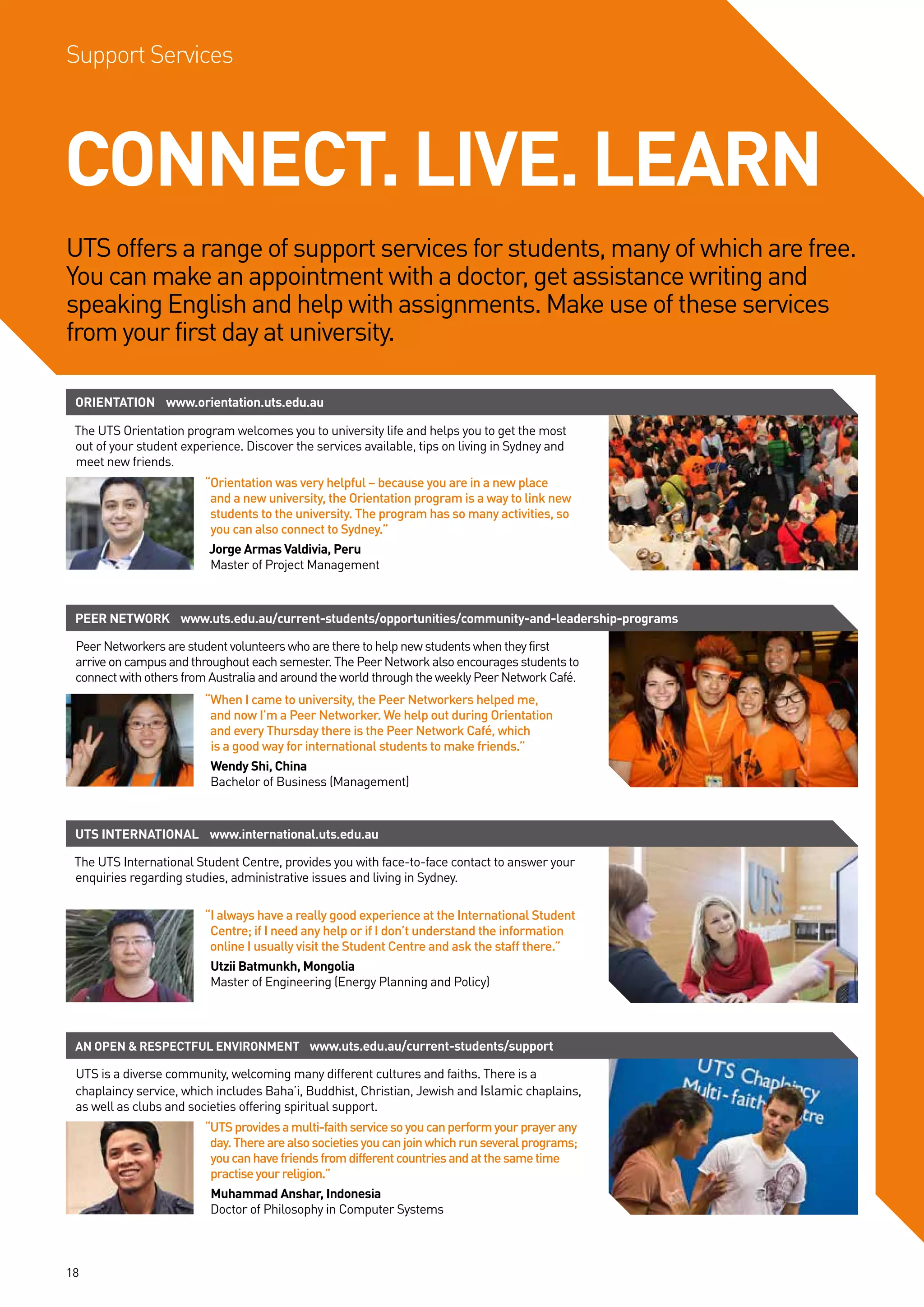 ศึกษาต่อออสเตรเลีย ที่ University of Technology, Sydney - UTS | PDF