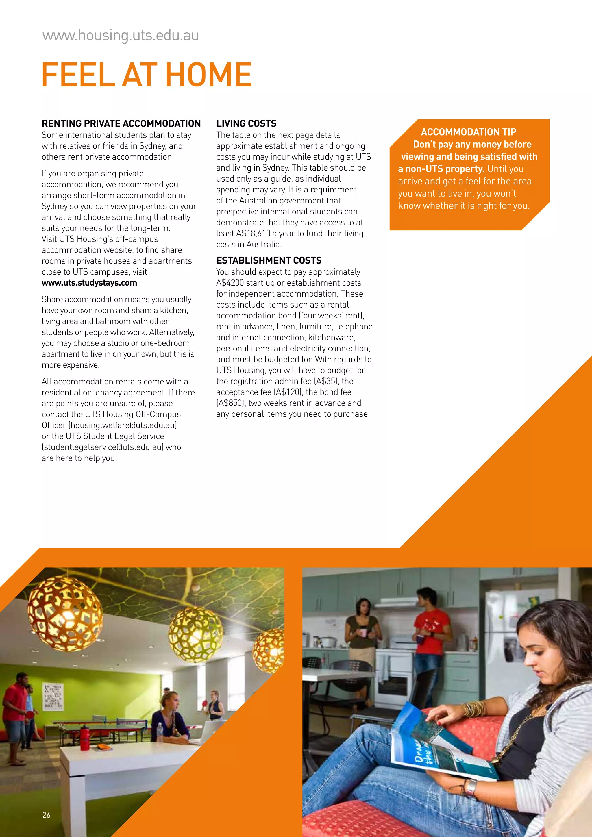 ศึกษาต่อออสเตรเลีย ที่ University of Technology, Sydney - UTS | PDF