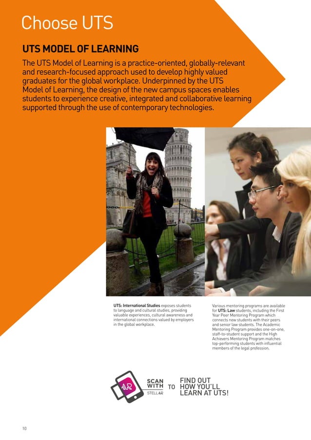 ศึกษาต่อออสเตรเลีย ที่ University of Technology, Sydney - UTS | PDF