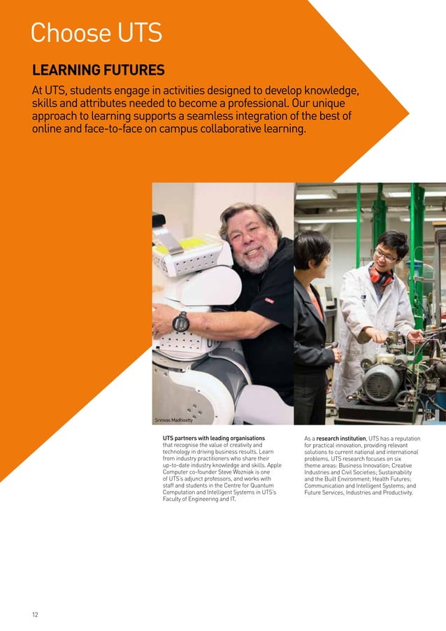 ศึกษาต่อออสเตรเลีย ที่ University of Technology, Sydney - UTS | PDF