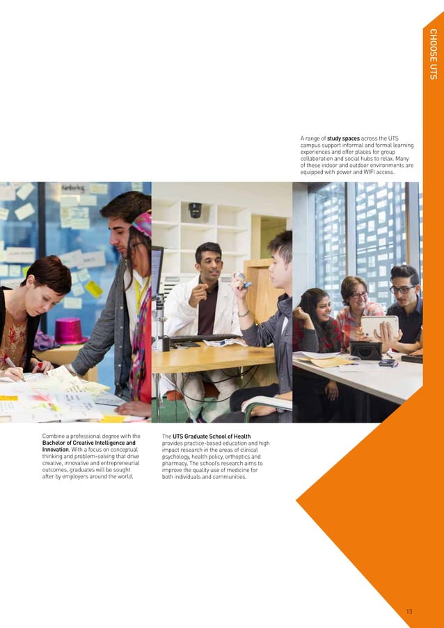 ศึกษาต่อออสเตรเลีย ที่ University of Technology, Sydney - UTS | PDF