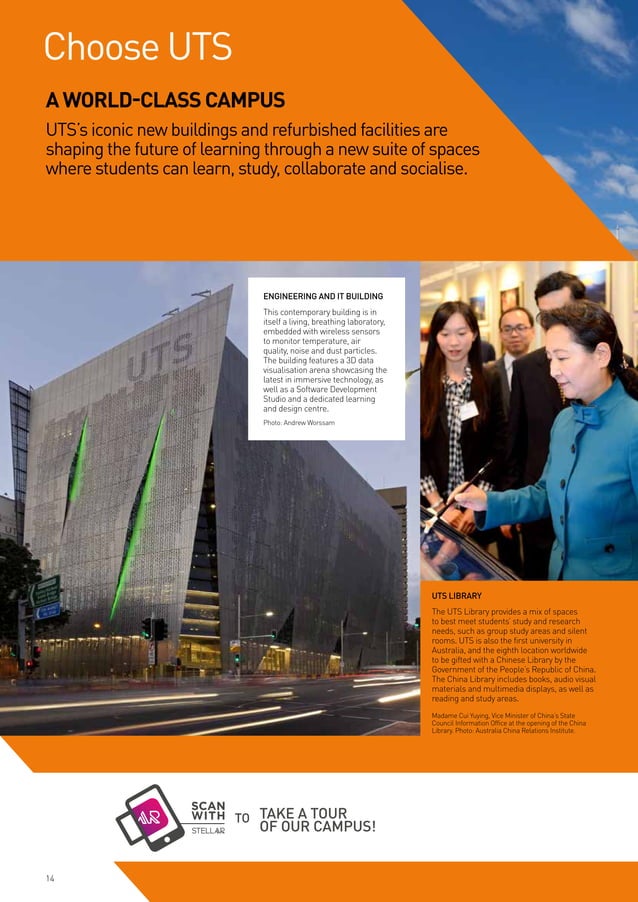 ศึกษาต่อออสเตรเลีย ที่ University of Technology, Sydney - UTS | PDF