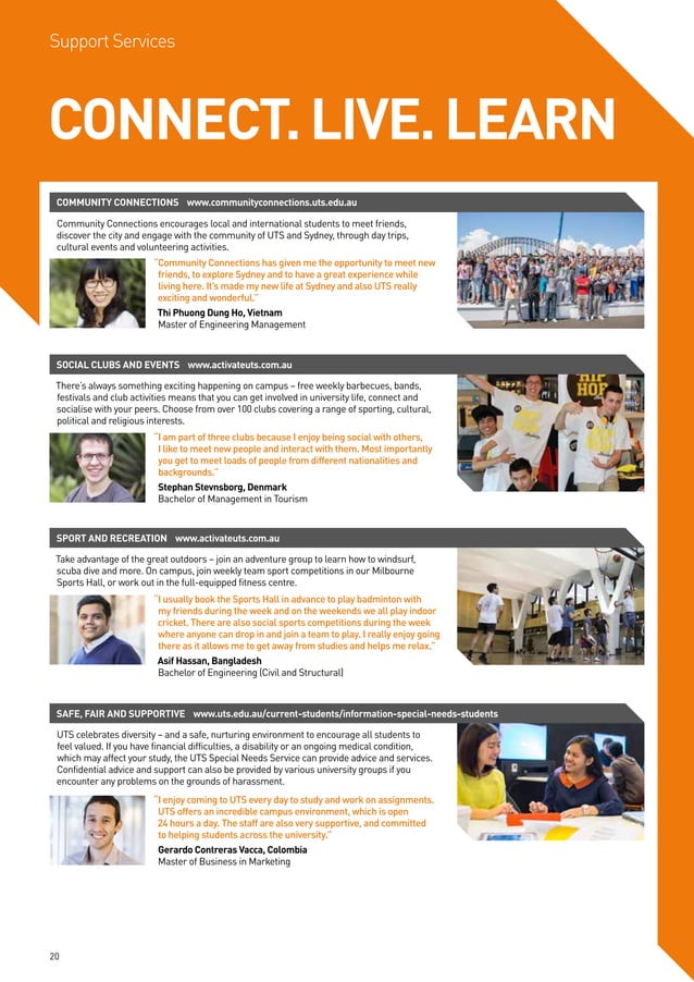 ศึกษาต่อออสเตรเลีย ที่ University of Technology, Sydney - UTS | PDF