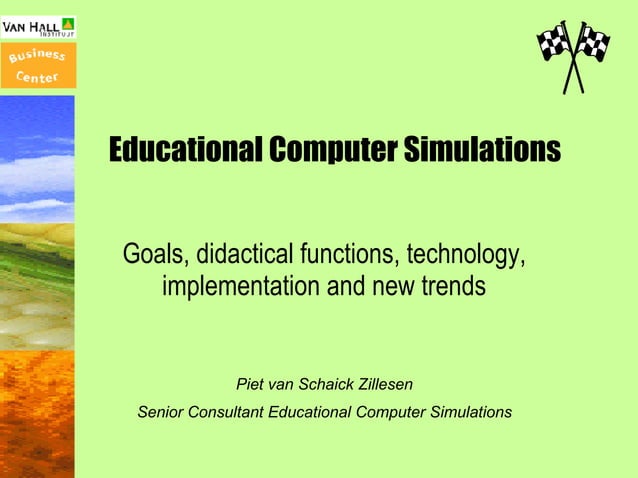 educational simulations interface development | PPT