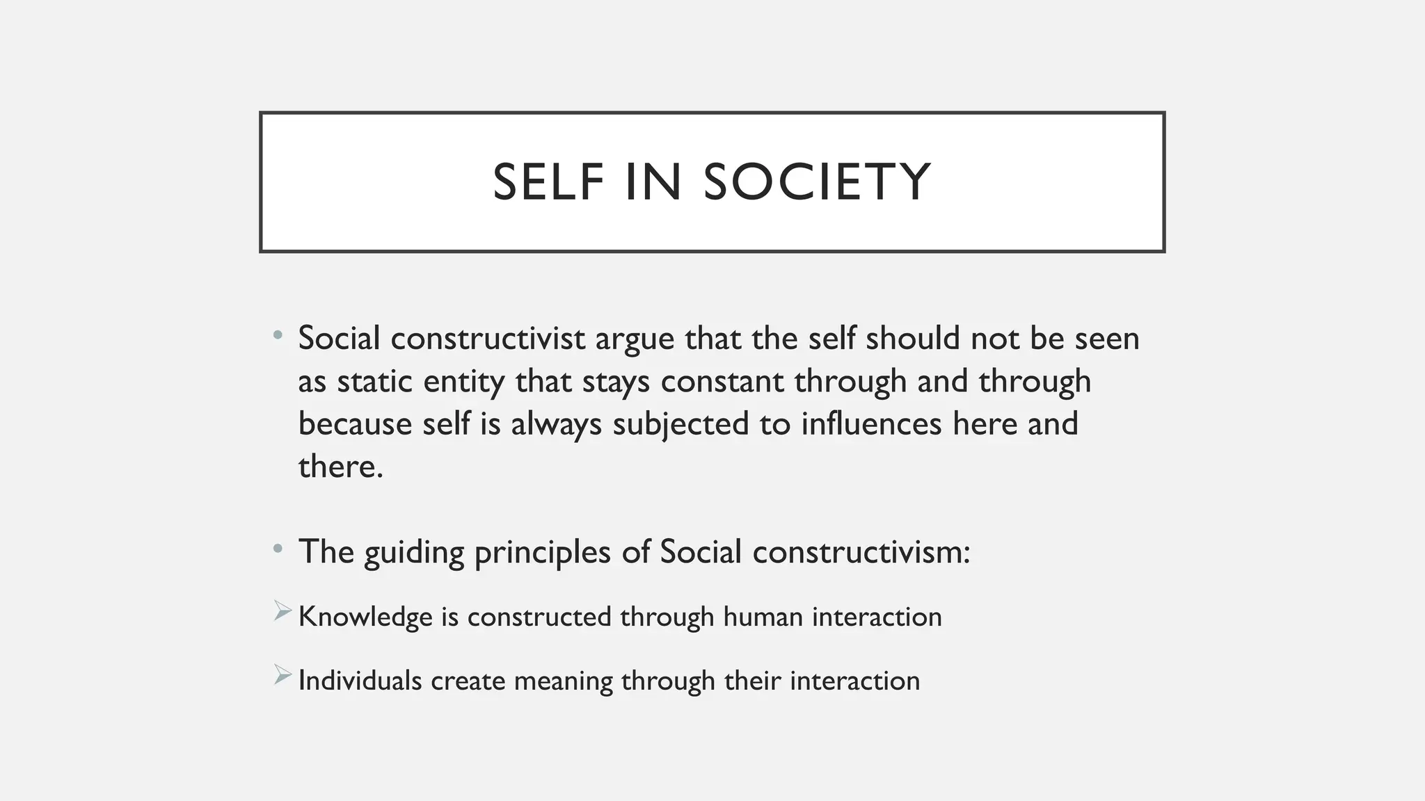 UNDERSTANDING THE SELF SOCIETY AND CULTURE | PPTX