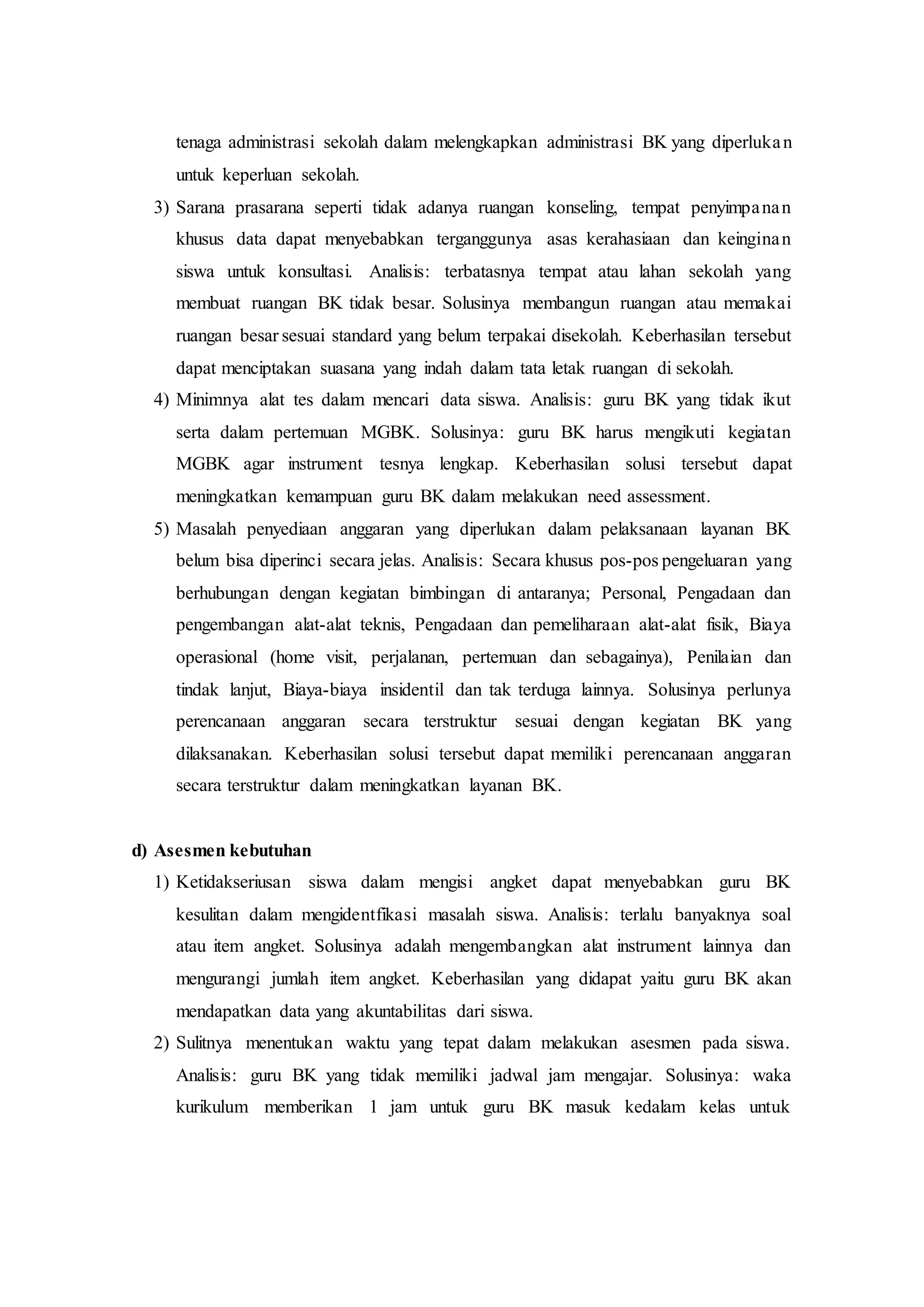 PROBLEMATIK ADMINISTRASI BK | DOCX
