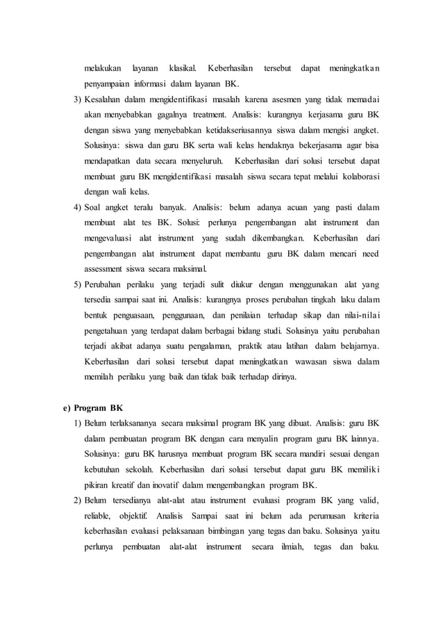 PROBLEMATIK ADMINISTRASI BK | PDF