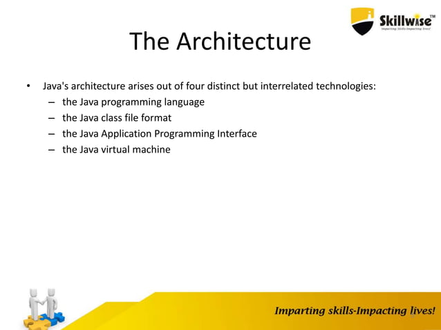 Skillwise Elementary Java Programming Ppt