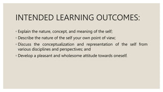 UTS Module two Concept and nature of self (1).pptx