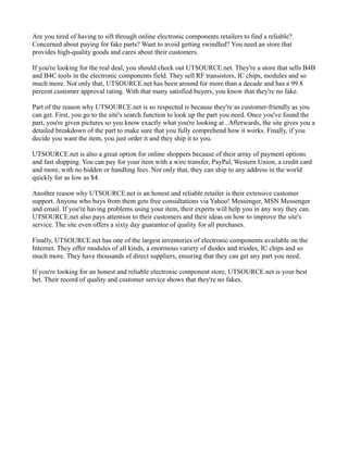 Utsource no fake | PDF