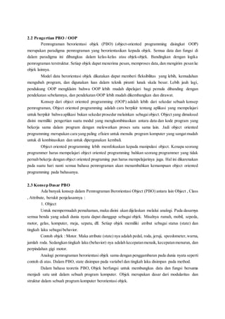 Uts pemrograman berbasis obj | PDF