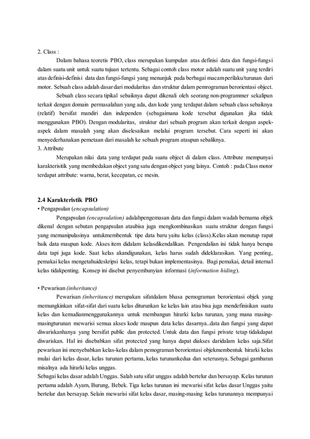 Uts pemrograman berbasis obj | PDF