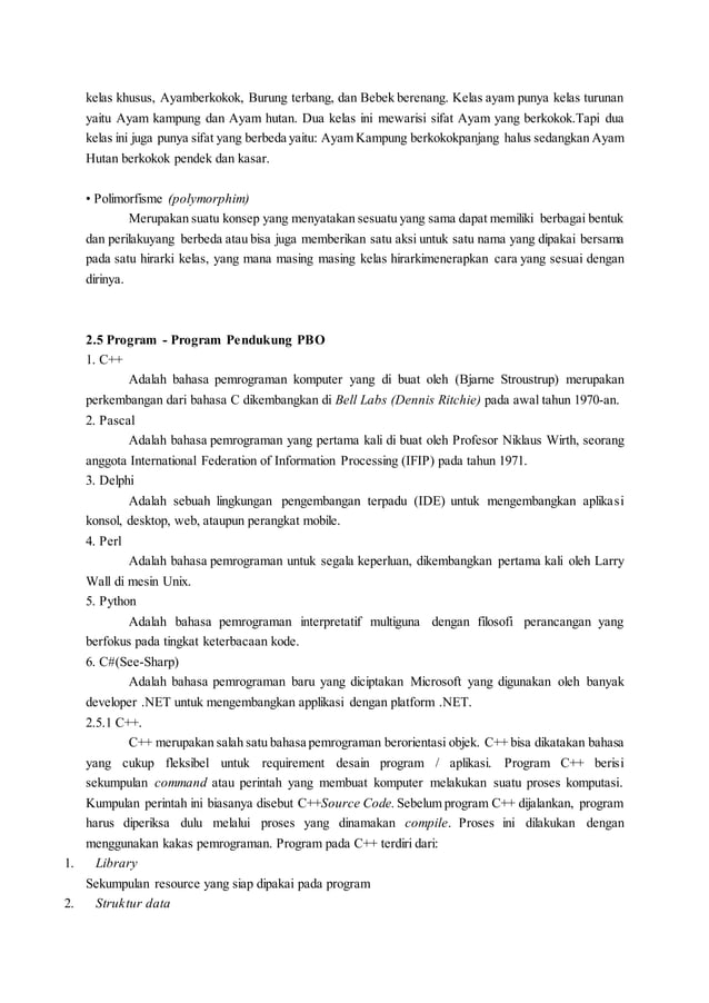 Uts pemrograman berbasis obj | PDF