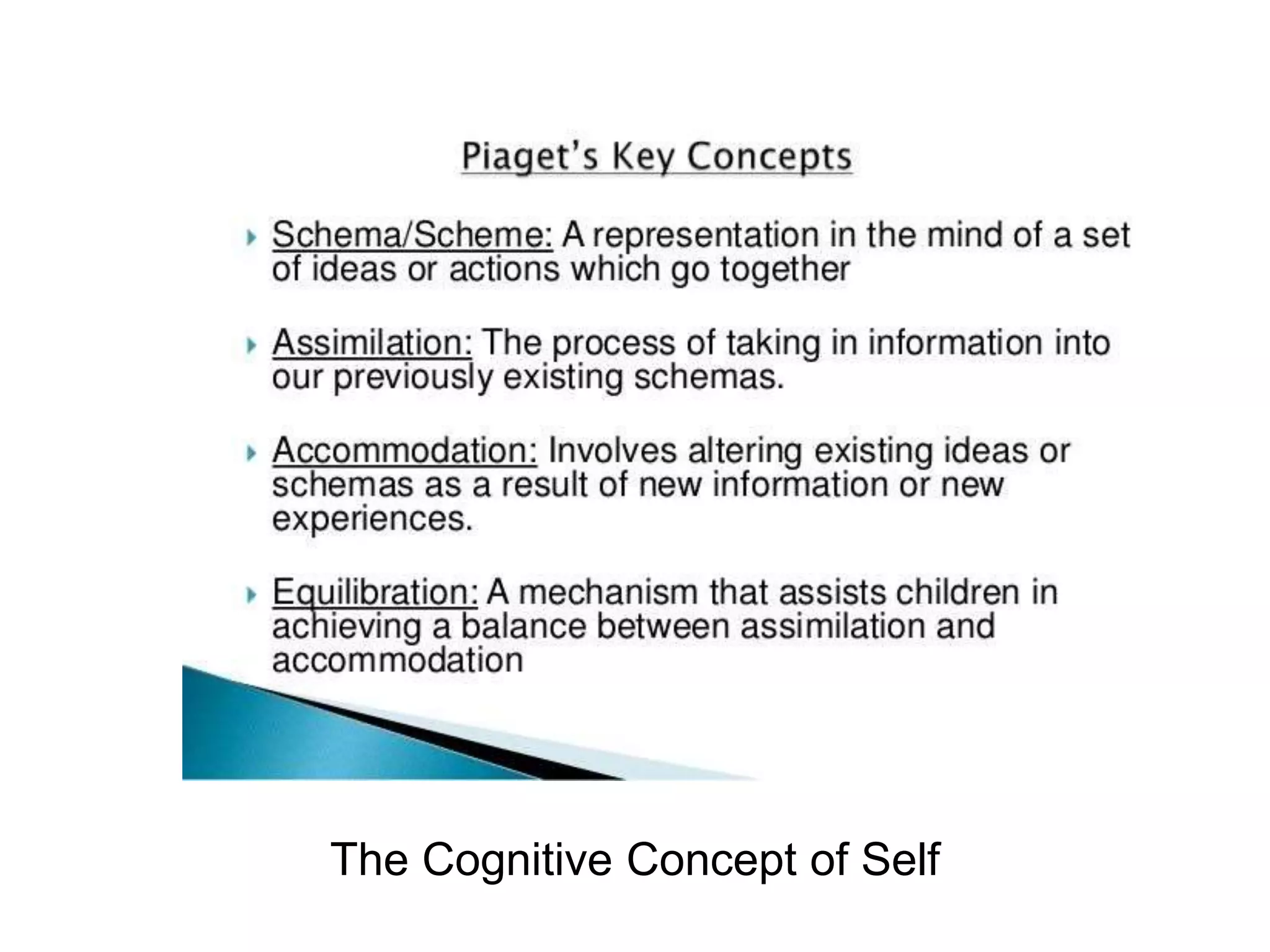 Piaget Cognitive Self | PPTX